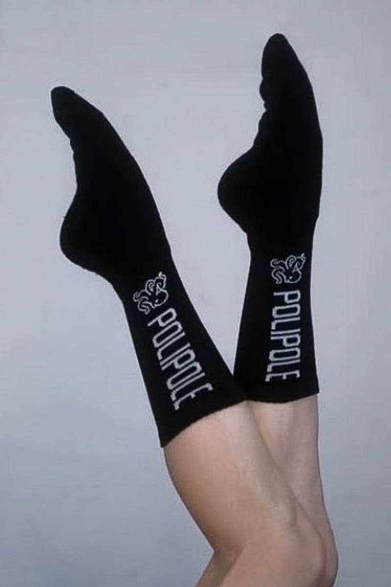 Polipole Cloud-soft Socken Black | polesportshop.de